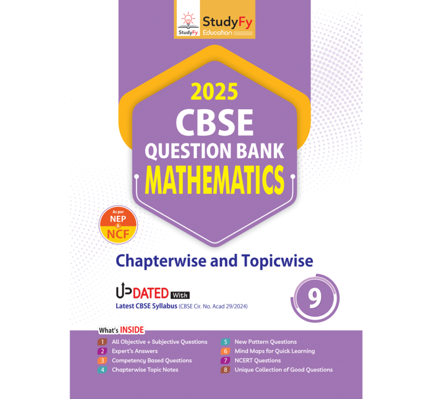 Mathematics Question Bank for Exam 2025 - Class 9 - Studyfy Education ...
